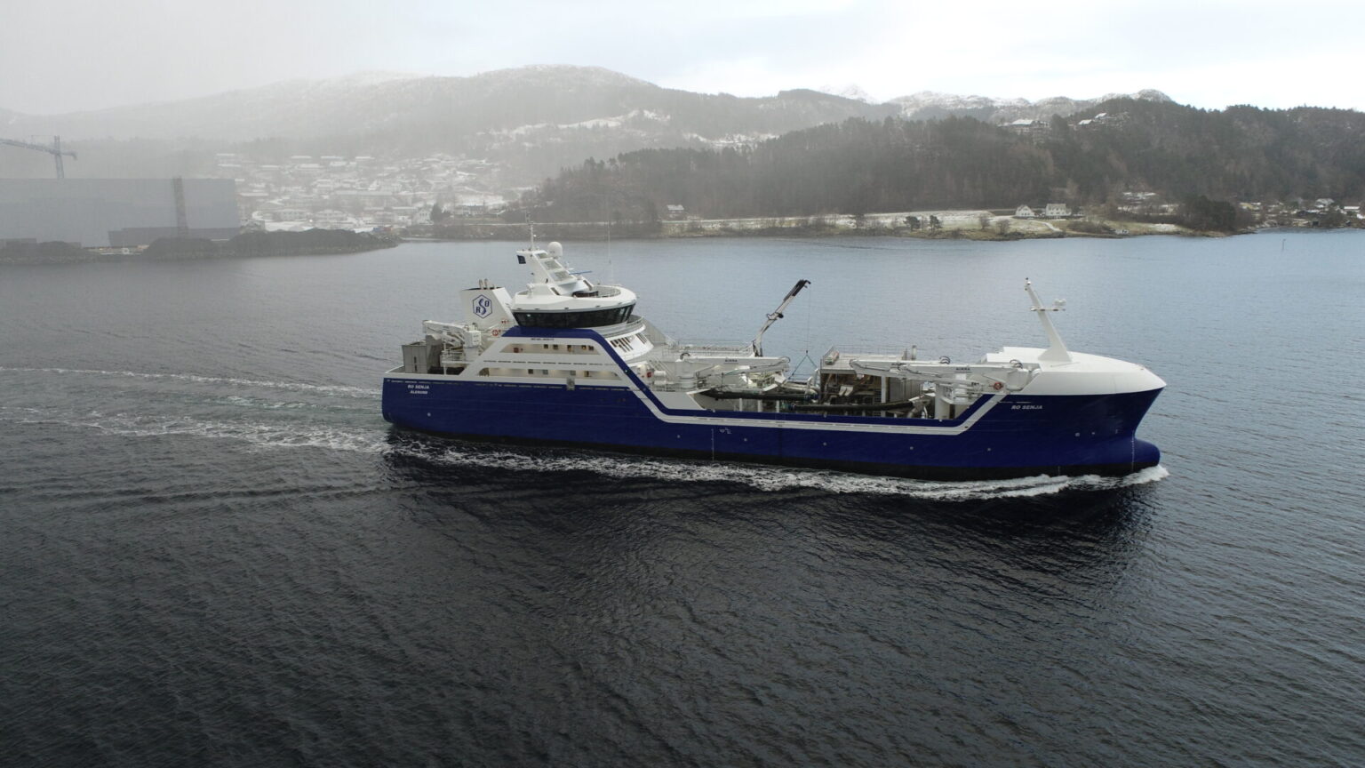 Rostein AS har kontrahert ny brønnbåt hos Larsnes Mek. - Larsnes Mek